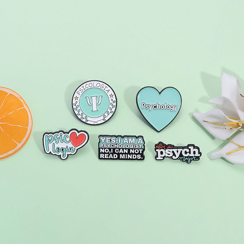 Psychology Series - Enamel Pin – The Blingspot Studio