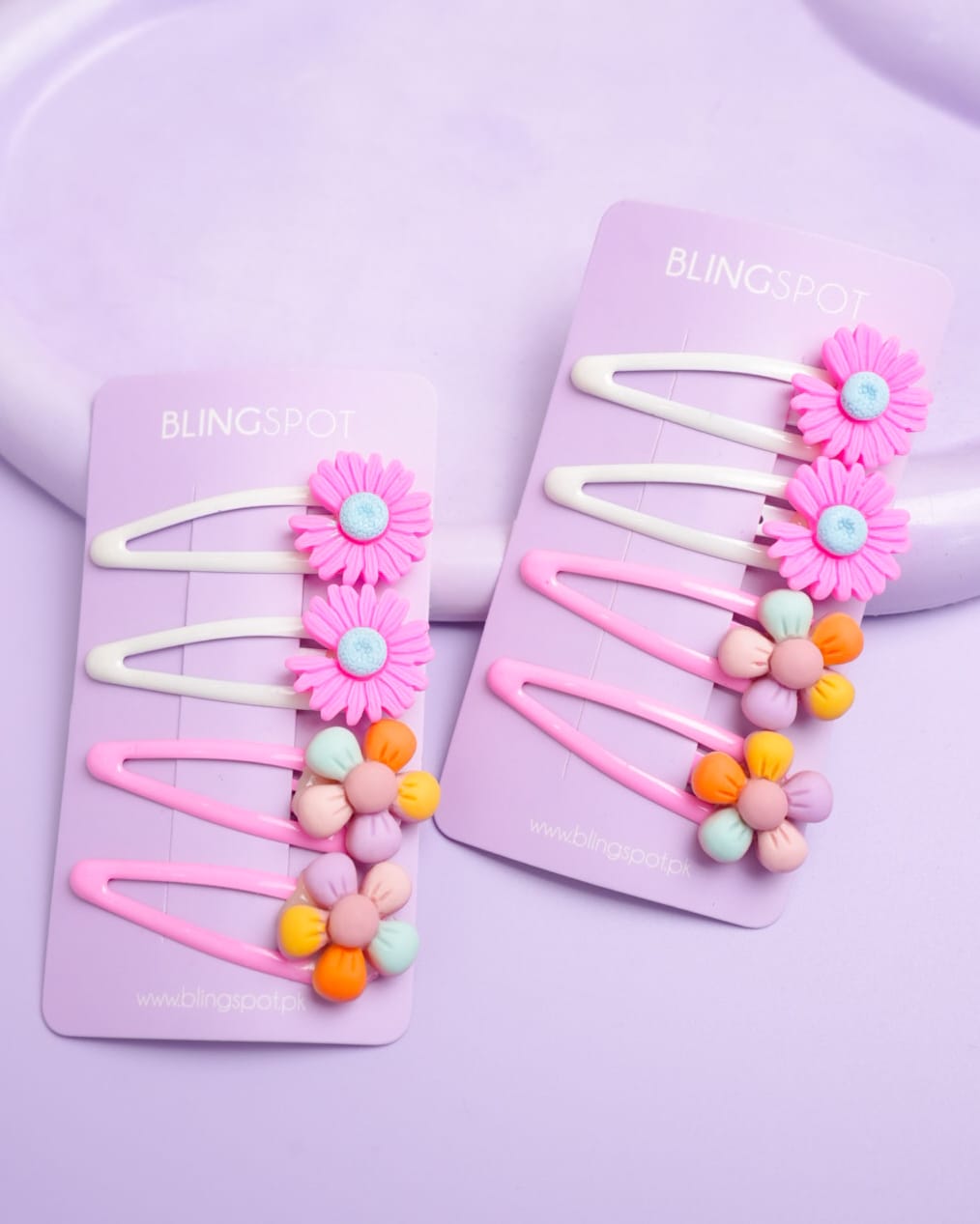 Snap Clips - Hair Clip Set Of 4 - Style 7 – The Blingspot Studio