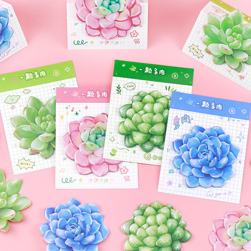 Succulent Plant - Sticky Notes – The Blingspot Studio