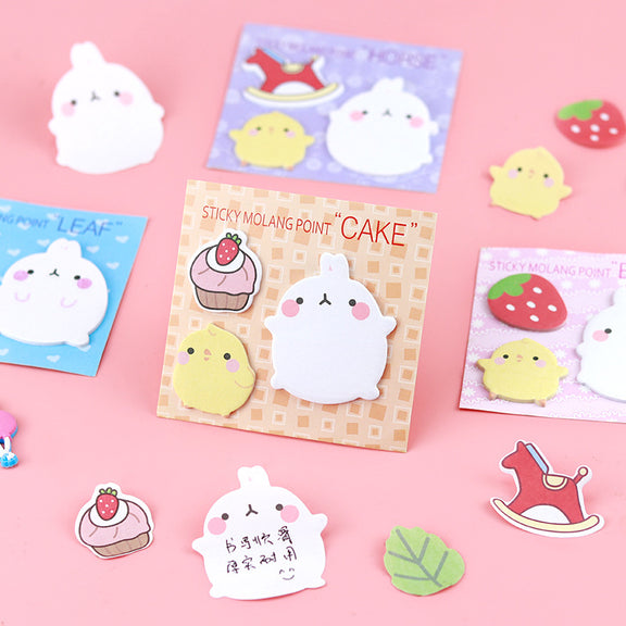 Kawai Animal Memo Pad - Sticky Notes – BLINGSPOT
