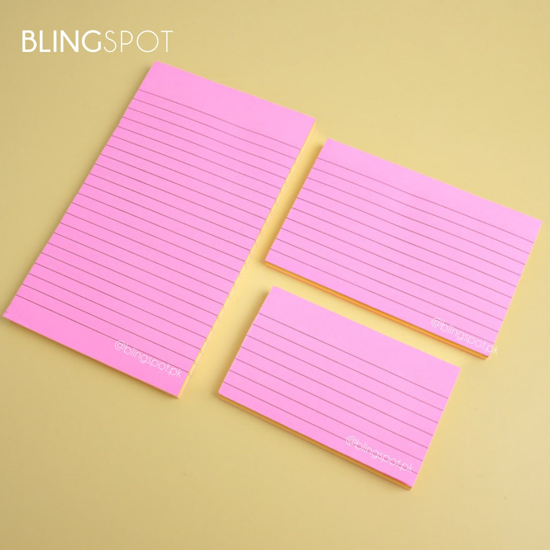 Multi Colors Lined- Sticky Note – The Blingspot Studio