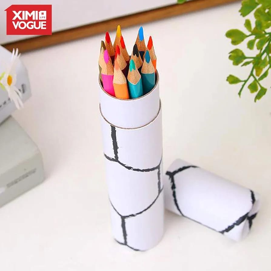 Double Head ( 2 in 1 ) Color Pencils Set of 12 - The Blingspot Studio