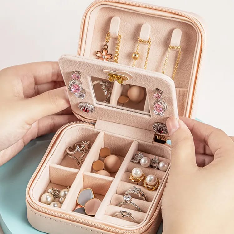 Basic - Jewelry Box With Mirror – The Blingspot Studio