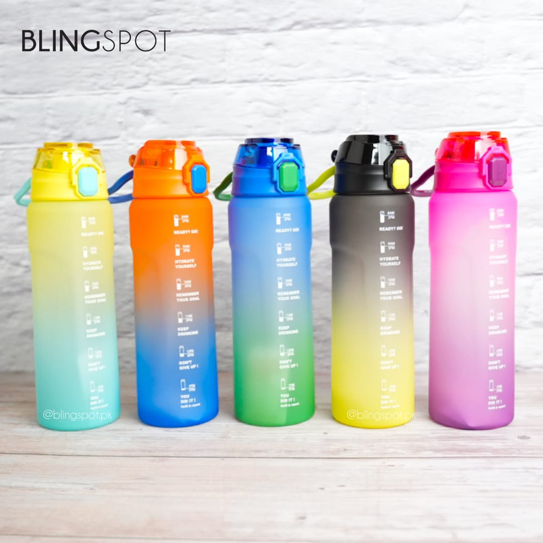 Gradient Water Bottle - Style 5 – The Blingspot Studio