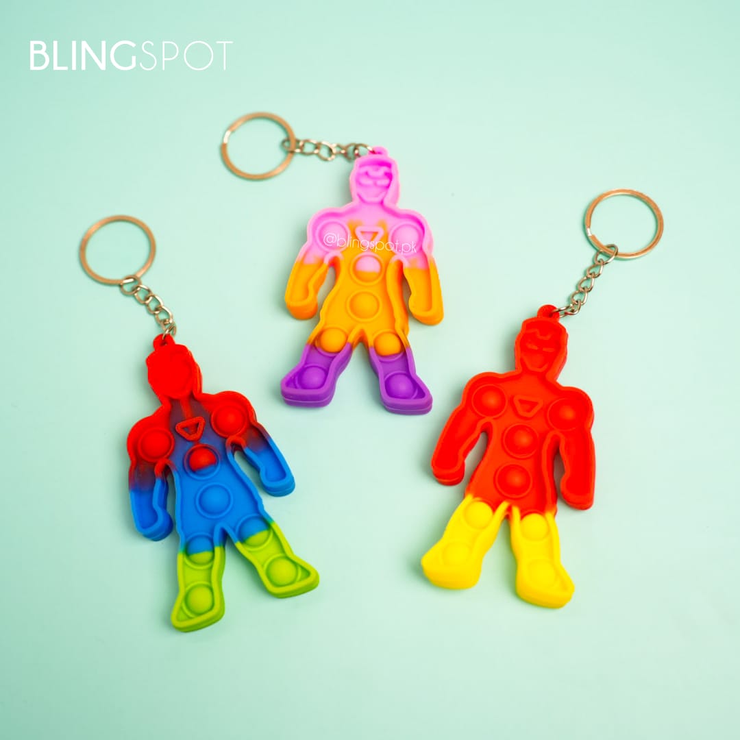 Avengers Series Pop it Key Ring - Style 3 - The Blingspot Studio