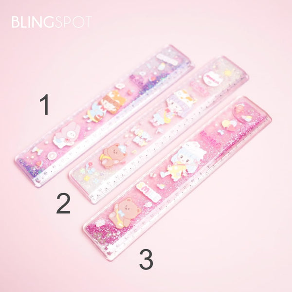Happy Day Glitter Water - Ruler - The Blingspot Studio