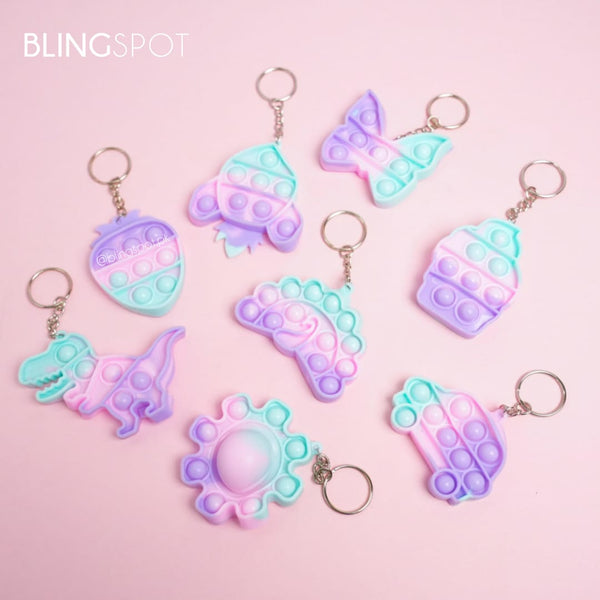Pop it Key Ring - Style 10 - The Blingspot Studio