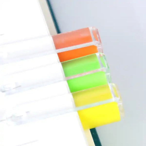 Yalong Neon Colors - Gel Ink Pen Set Of 6 - The Blingspot Studio