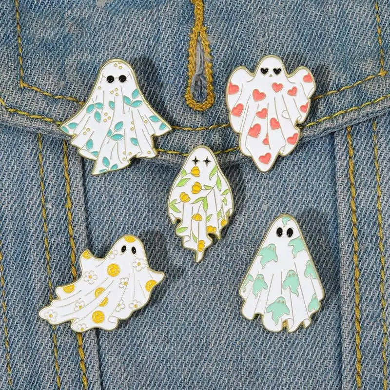 Beautiful Ghost Enamel Pin The Blingspot Studio