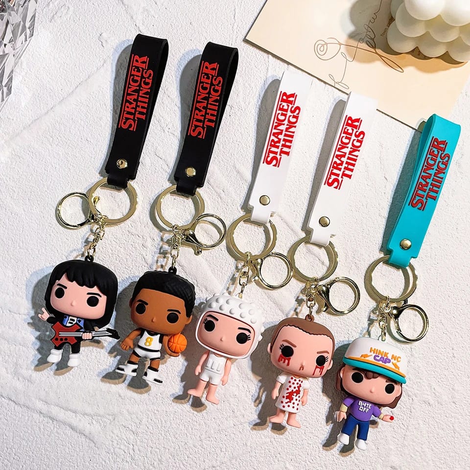 Stranger Things Gold - Key Ring – The Blingspot Studio