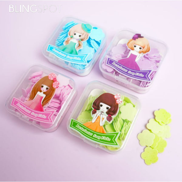 Flowers Soap Flakes - Box Style 2 - The Blingspot Studio