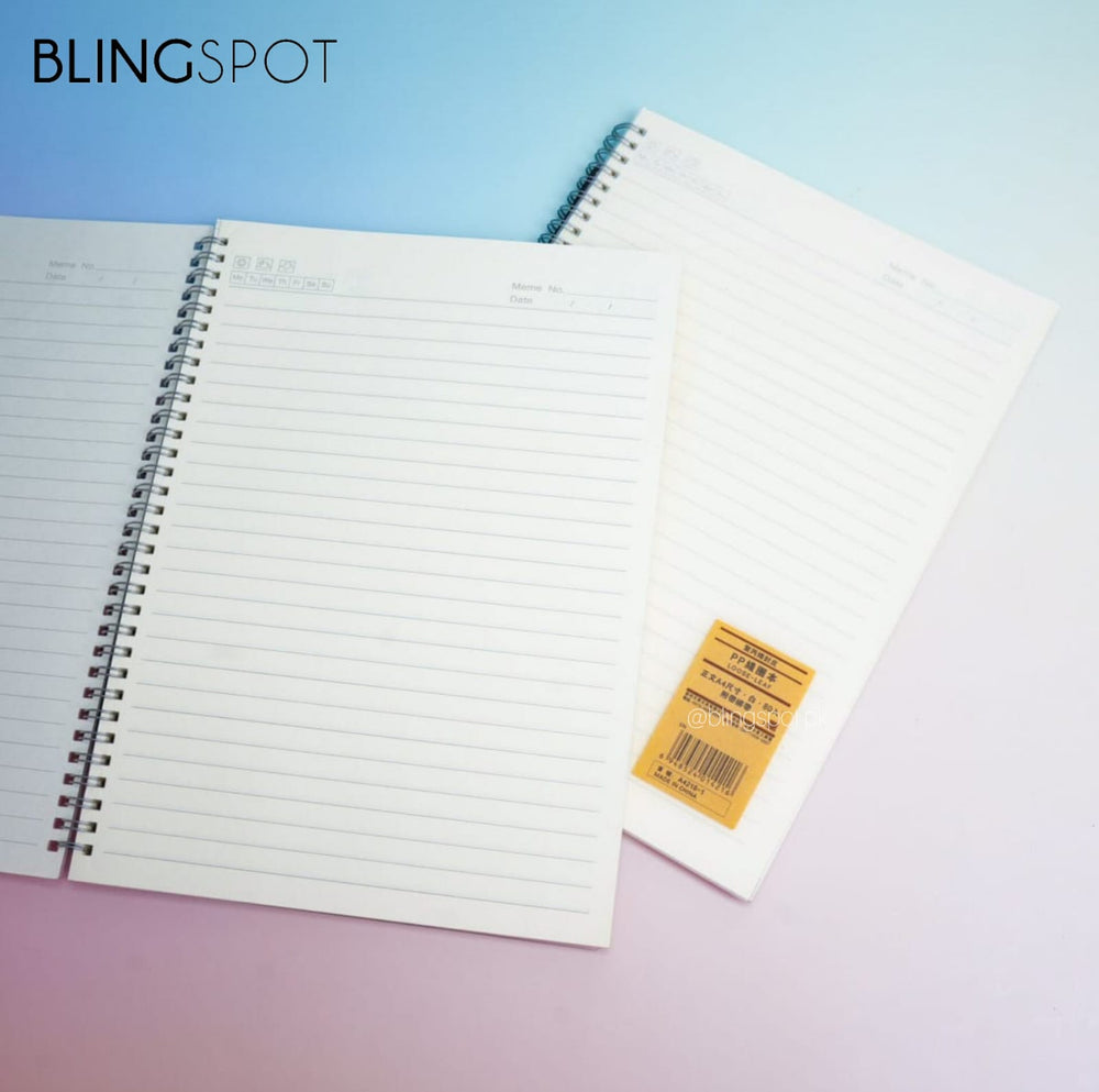LINED NOTEBOOKS - The Blingspot Studio