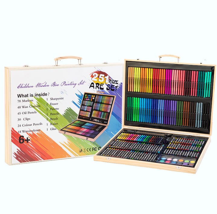 Painting Arts & Crafts Case Artist Drawing Set Of 251 – The Blingspot ...
