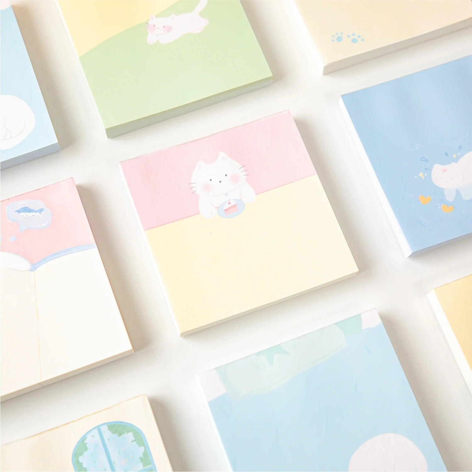 Cute Cat Notepad - Sticky Note – The Blingspot Studio