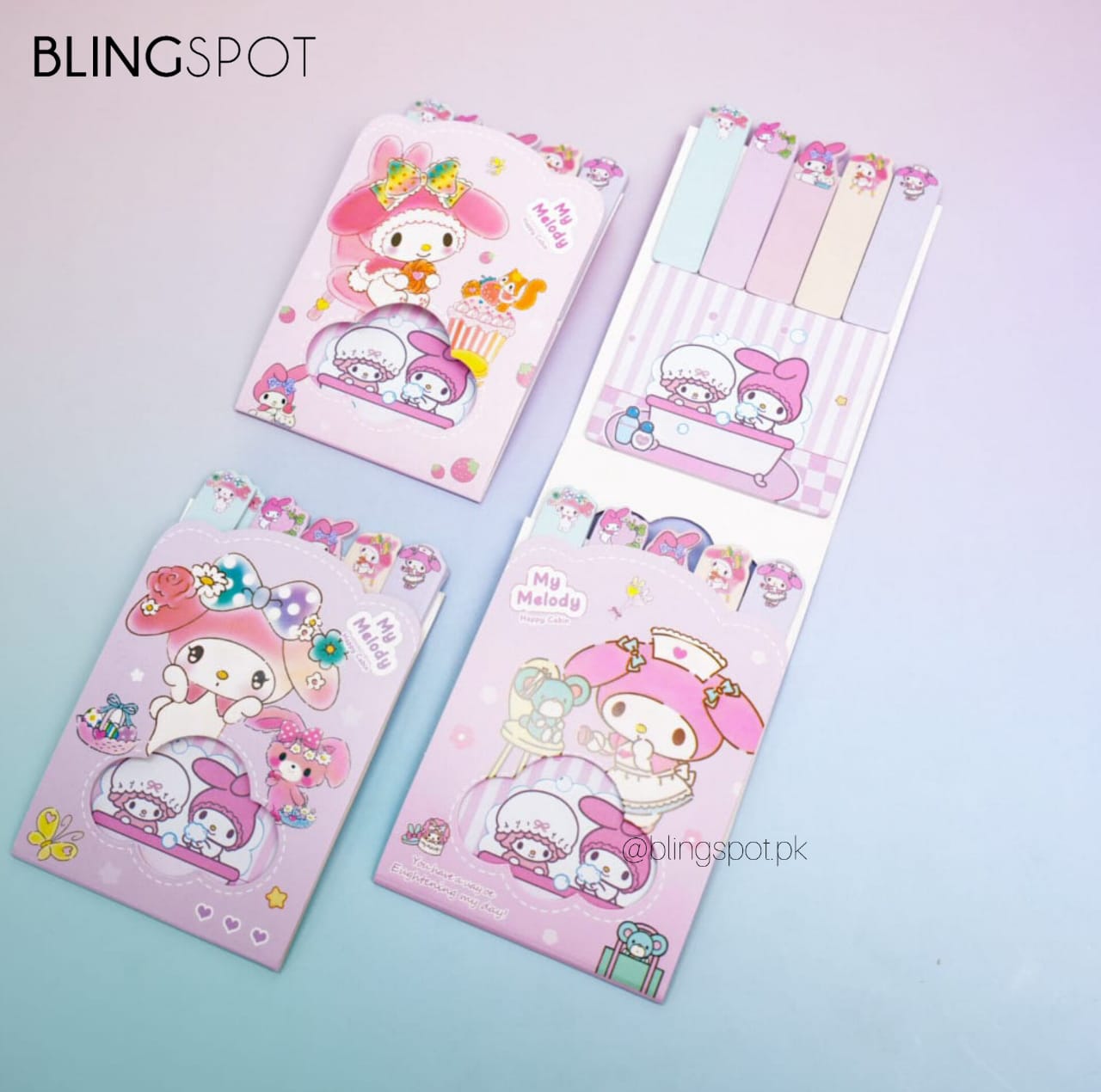 My Melody Memo Pad - Sticky Note - The Blingspot Studio