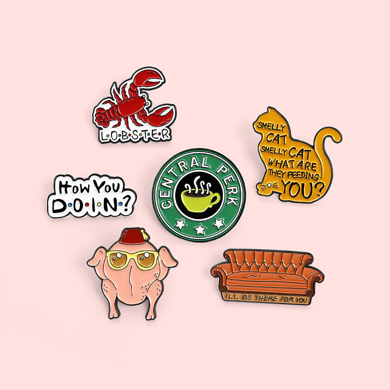Friends - Enamel Pin – BLINGSPOT