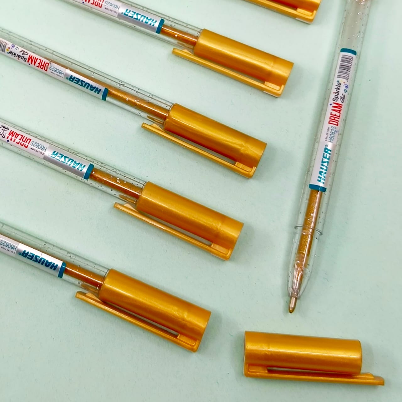 Hauser Gold Glitter - Gel Pen – The Blingspot Studio