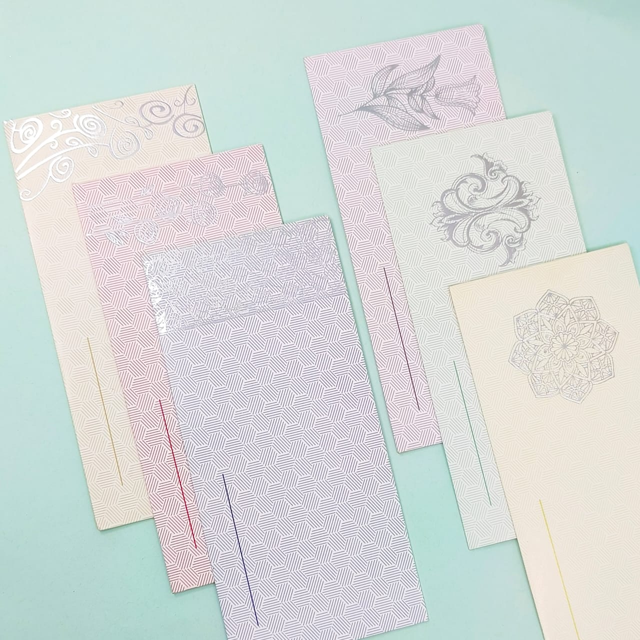 Luxury Pattern Silver Foil - Envelopes – The Blingspot Studio