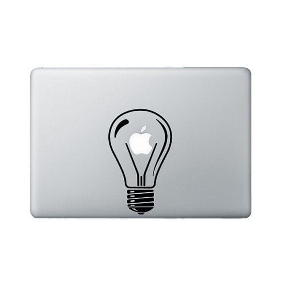 Light Up Bulb Laptop - Decals – The Blingspot Studio