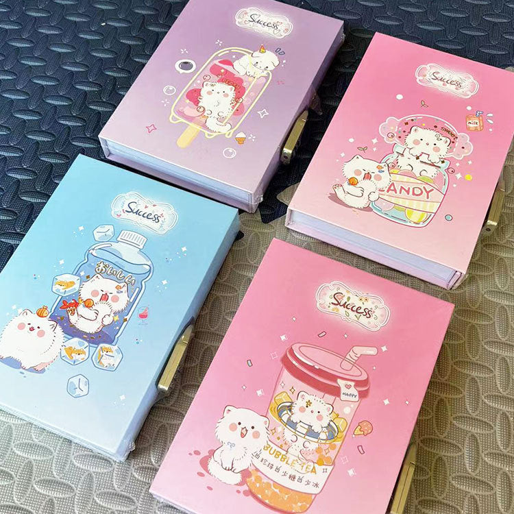 Kawai Animal Secret Lock - Notebook Journal Box – The Blingspot Studio