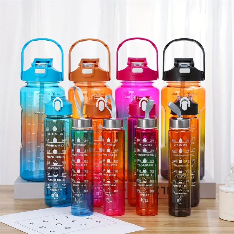 Gradient Jumbo - Water Bottle Set of 3 – The Blingspot Studio
