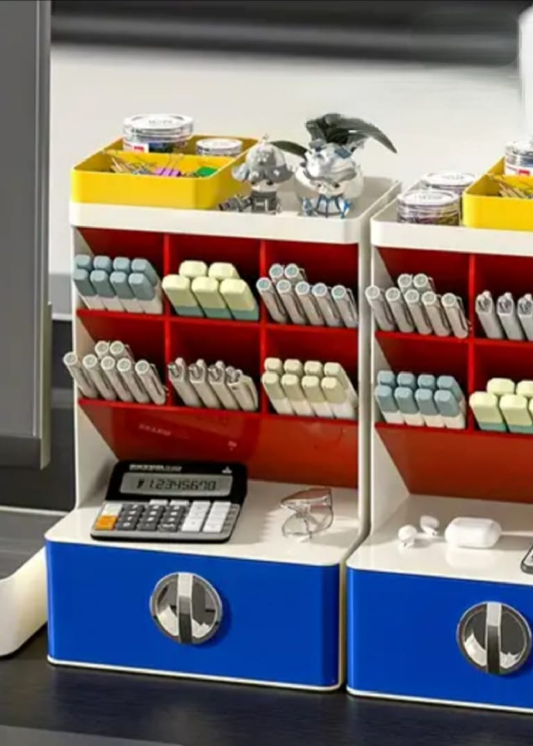 Multifunctional Colorful - Desk Organizer – The Blingspot Studio