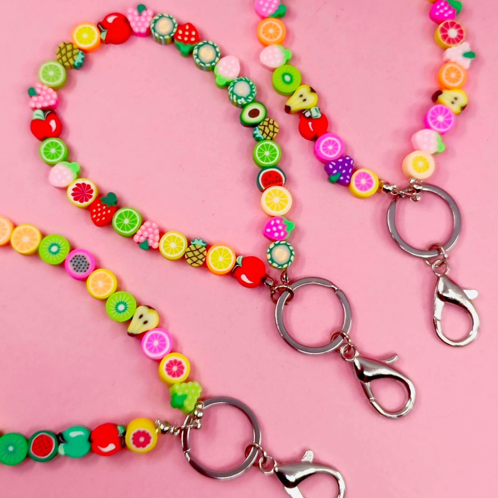 Tropical Fruits - Key Ring – The Blingspot Studio