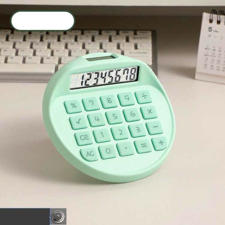 Classy Soft Color Dual Power Mint Green - Calculator – The Blingspot Studio