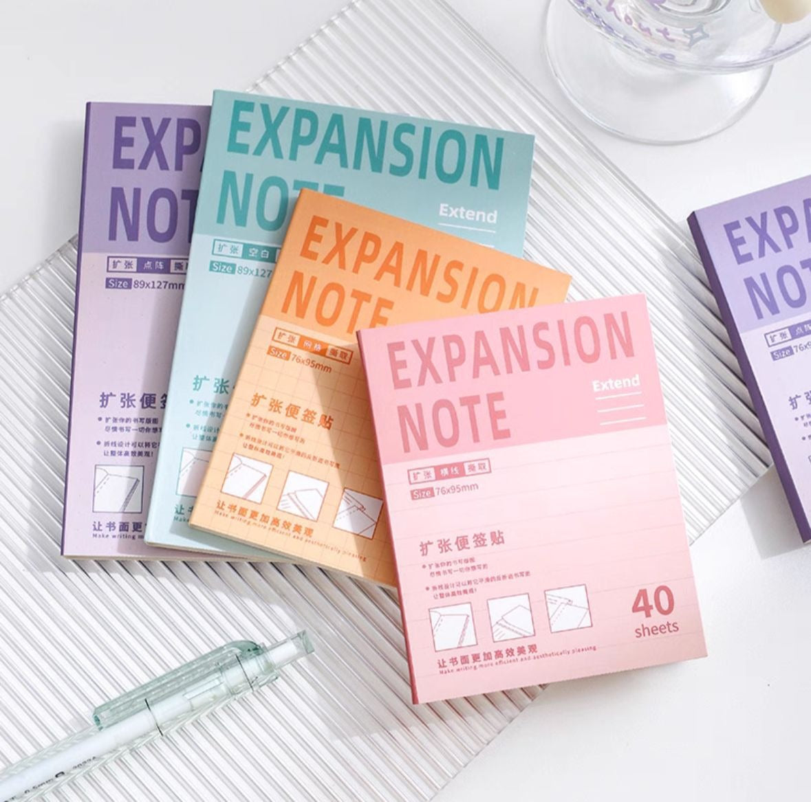 Expansion Note Extend - Notepad – The Blingspot Studio
