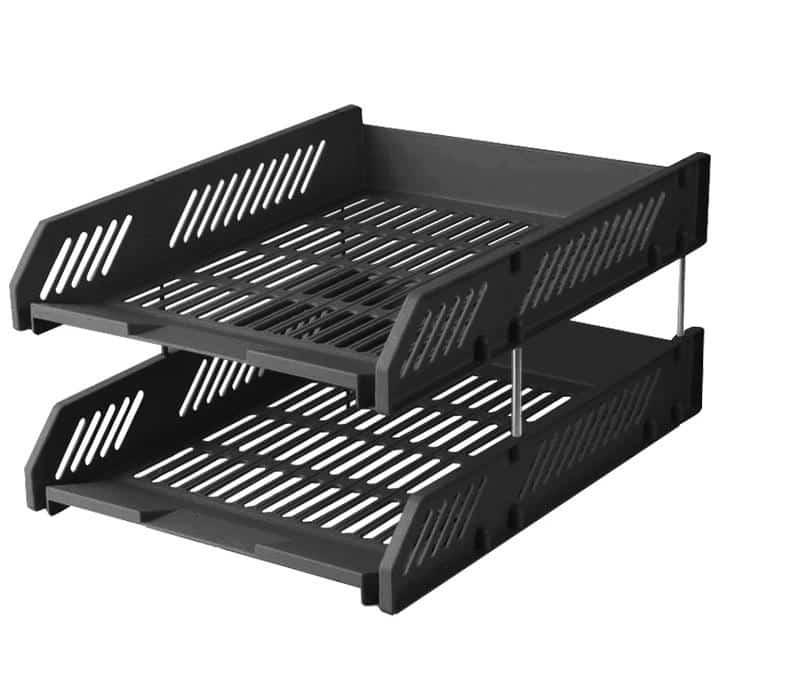 Deli Black 2 Tier File Tray – The Blingspot Studio