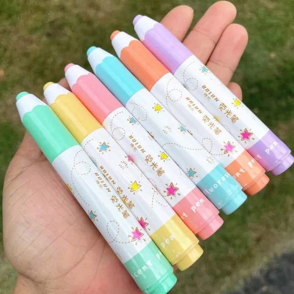 Macaron Colors - Highlighters Set Of 6 - The Blingspot Studio