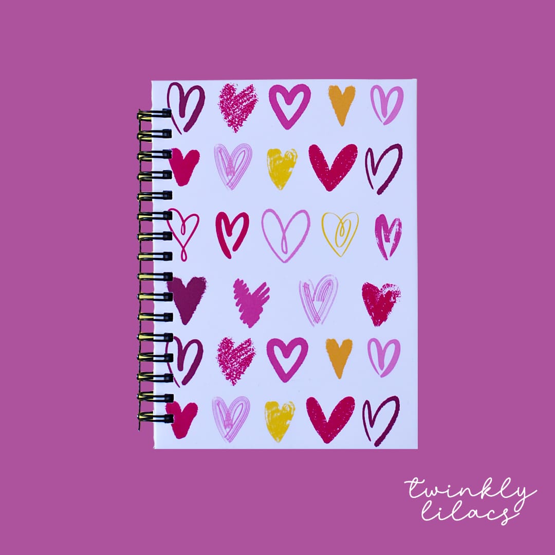 Hearts - Bullet Journal – The Blingspot Studio