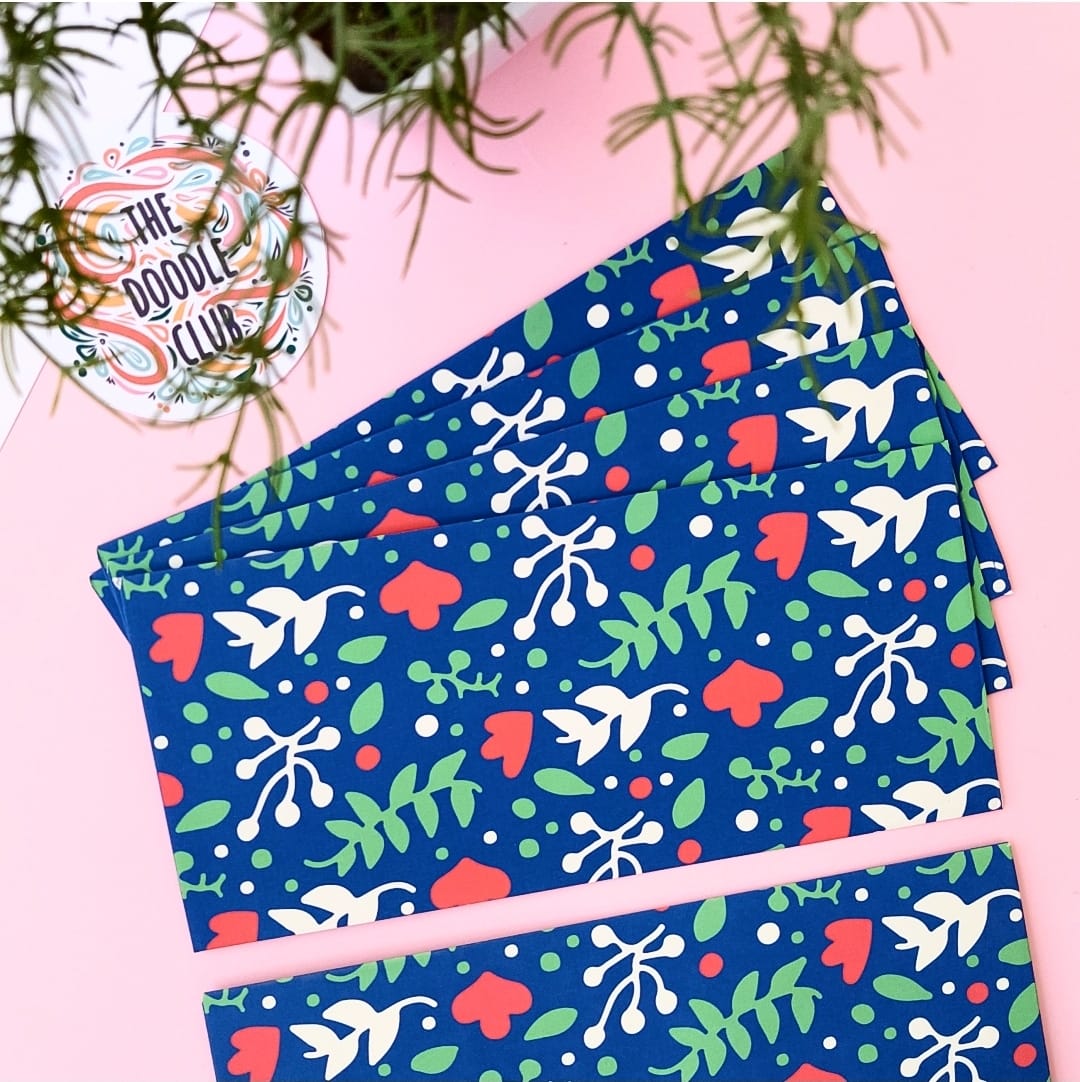 Royal Blue Spring - Envelopes – The Blingspot Studio