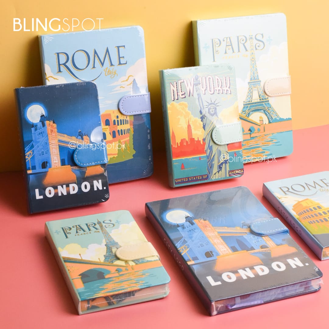 Traveler Style 2 Magnetic - Journal – The Blingspot Studio