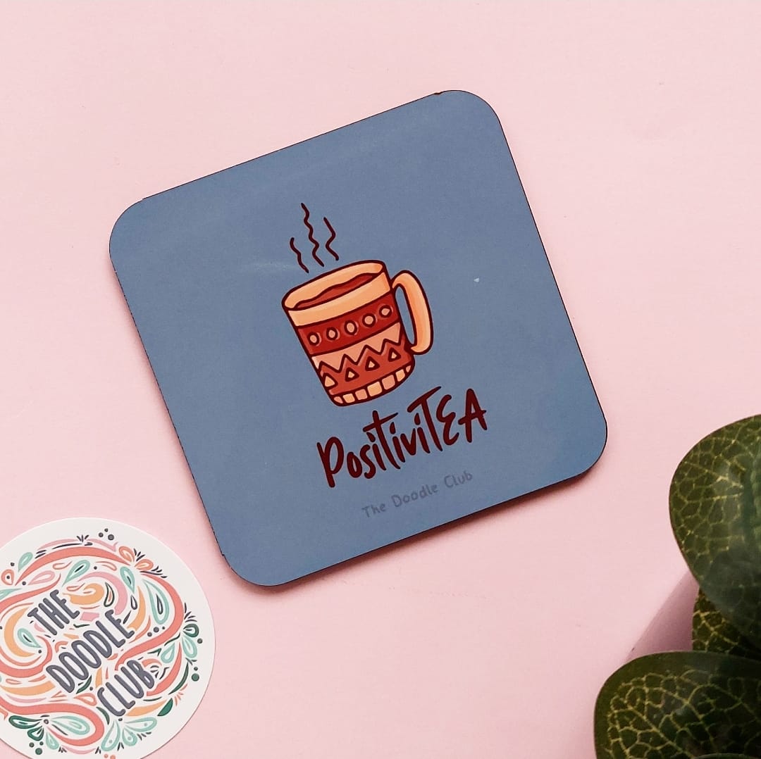 Positivitea - Coaster – The Blingspot Studio