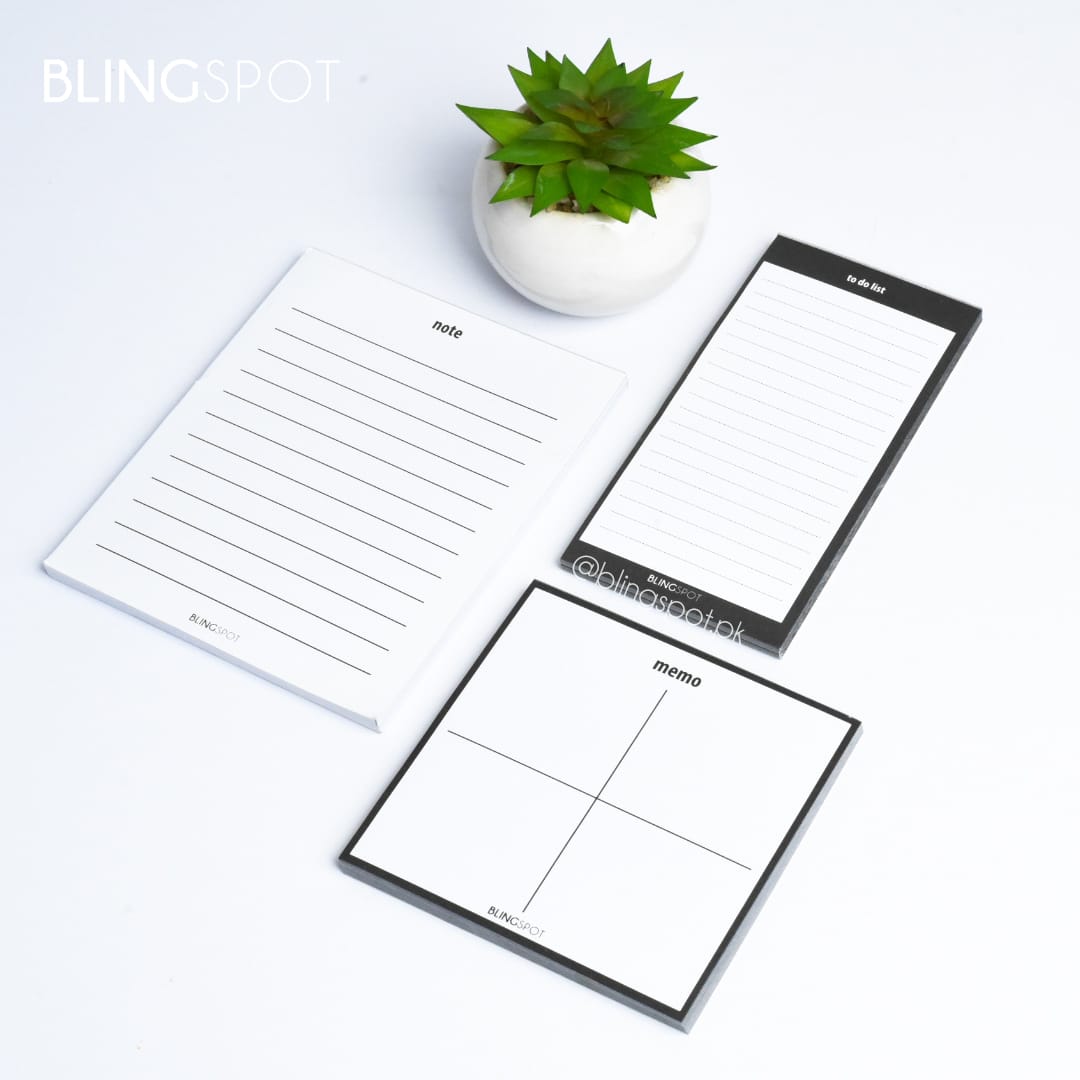 Office Notes & Memo Lists - Notepads – BLINGSPOT