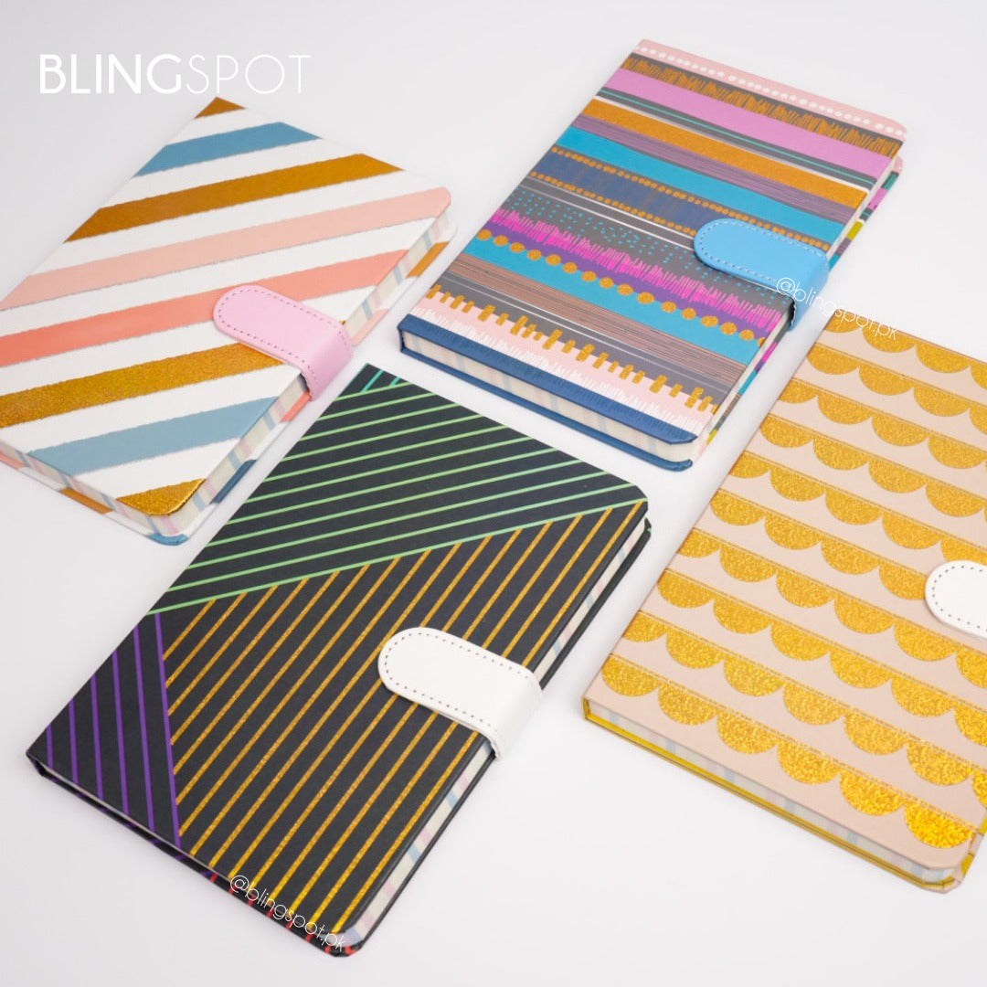Pattern Gold Foil - Journal – The Blingspot Studio