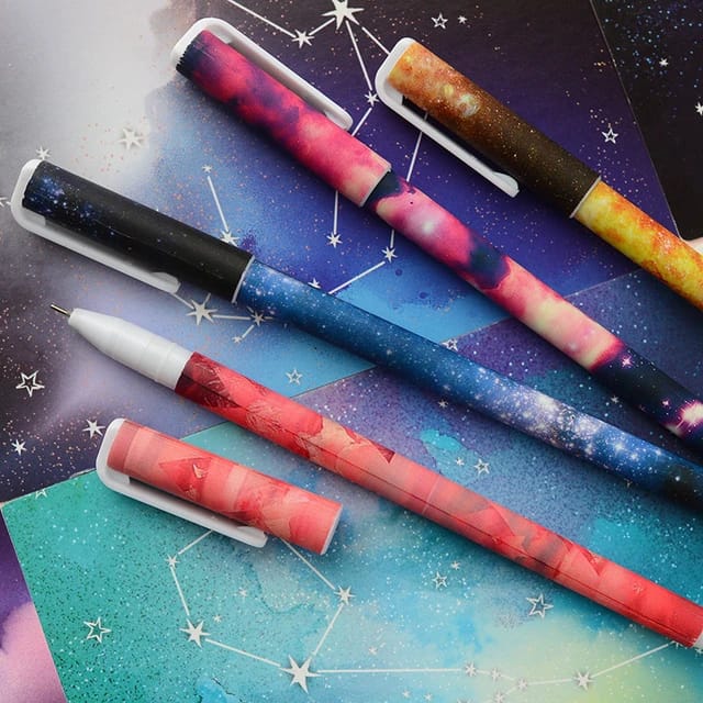 Galaxy - Gel Pen Set – The Blingspot Studio